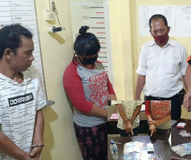 Digrebeg warga saat nyabu, Polisi temukan 19 paket — Warta Desa