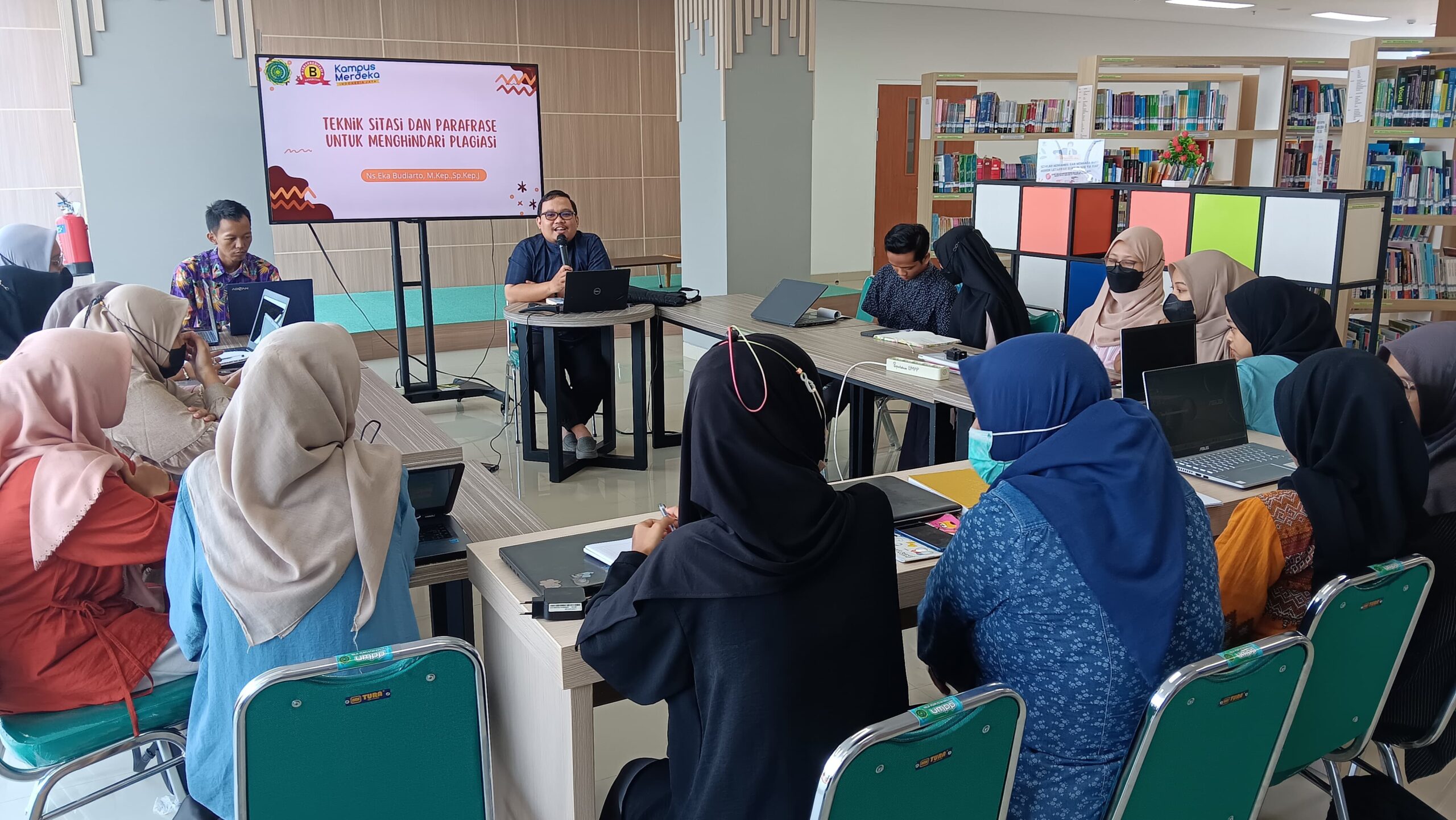 Cegah Plagiarisme, Perpustakaan UMPP Adakan Kelas Literasi — Warta Desa